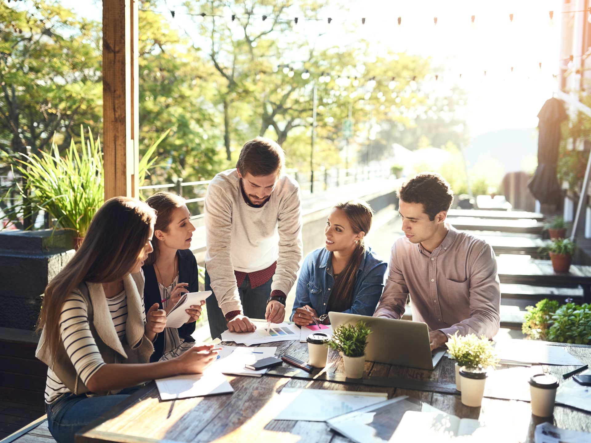 Meetings in nature - locations with a view, water or forest ...